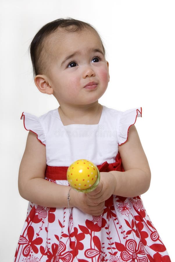 Cute little girl stock image. Image of cute, comfortable - 13149825