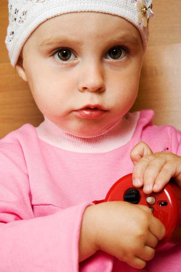 Cute little girl stock photo. Image of little, face, beauty - 27551984