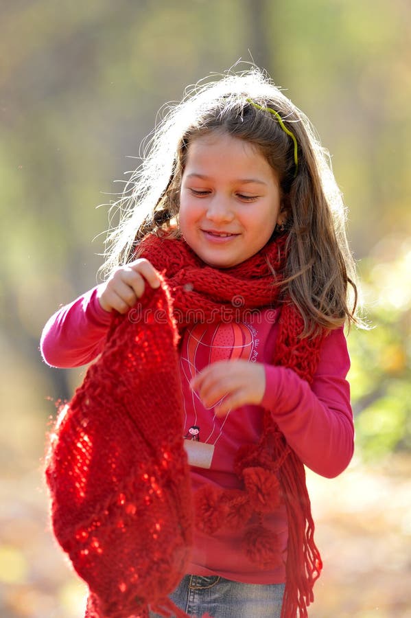 Cute little girl portrait stock photo. Image of baby - 22119552