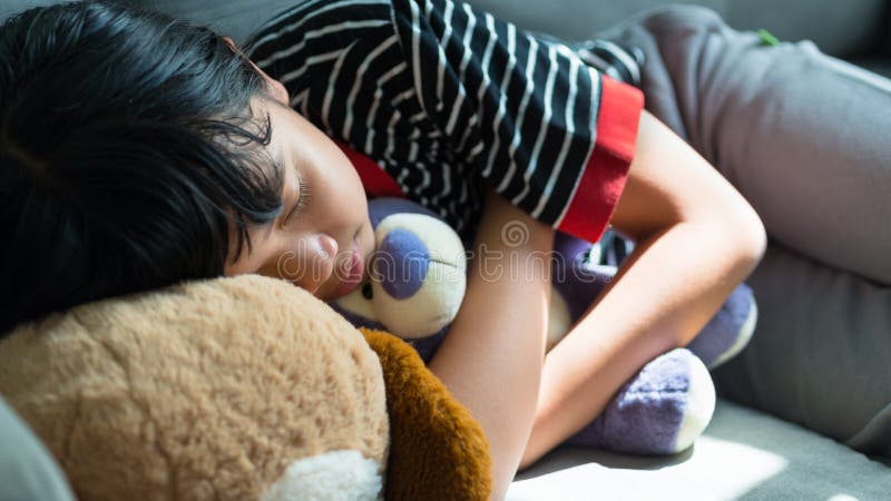 Cute Little Girl Sleeping with Teddy Bear Stock Photo - Image of love ... Cute Little Girl Sleeping with Teddy Bear Stock Photo - Image of love ...