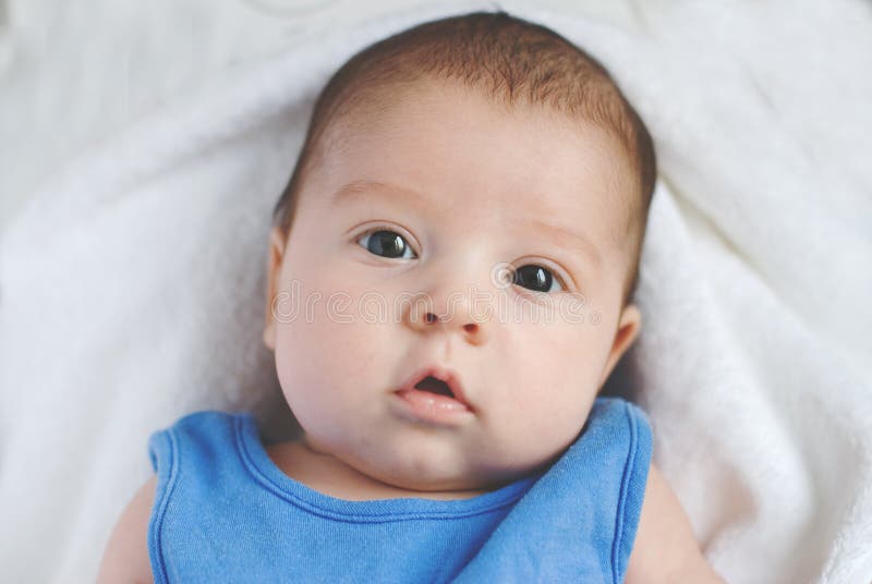 Cute Little Healthy Child Boy Stock Photo - Image of little, beauty ...