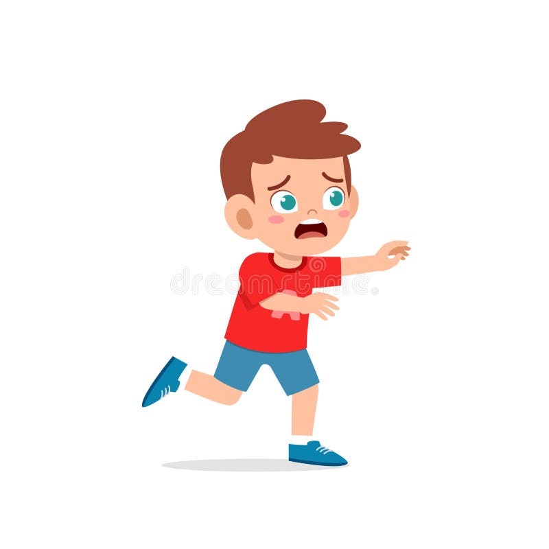 Scared Boy Running Stock Illustrations – 409 Scared Boy Running Stock ...