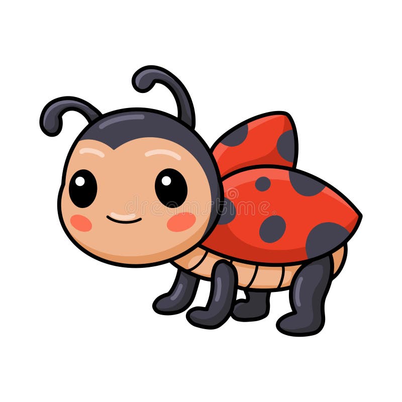 Cartoon Ladybug Posing Stock Illustrations – 126 Cartoon Ladybug Posing ...