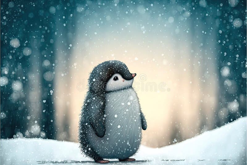 Cute Baby Penguin Walking Stock Illustrations – 212 Cute Baby Penguin ...