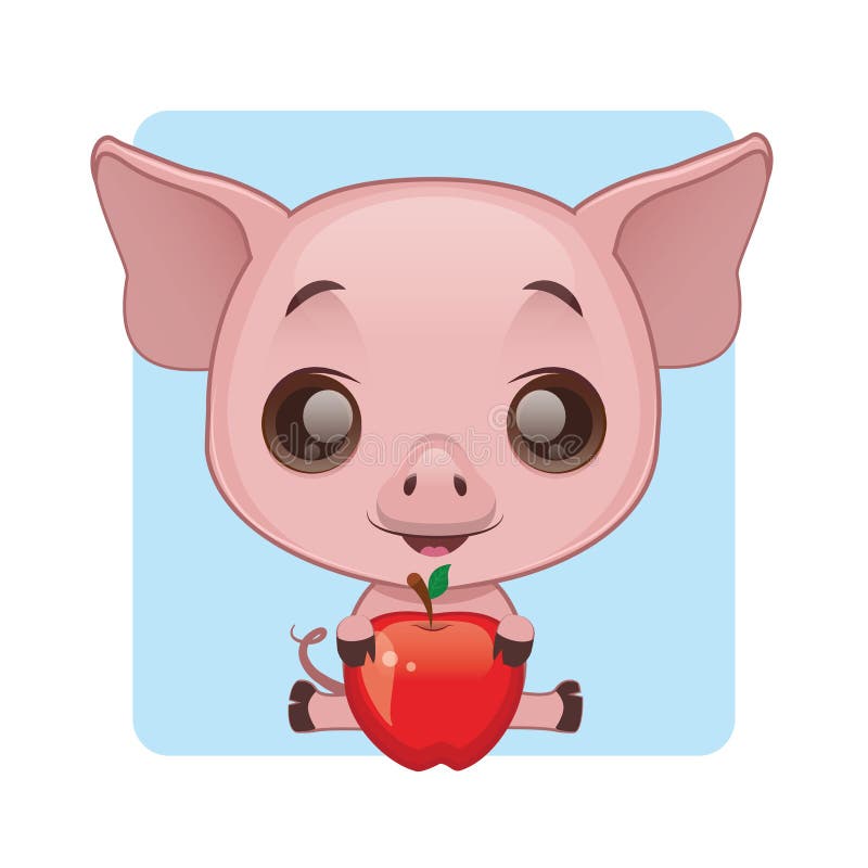 Pig Apple Stock Illustrations – 881 Pig Apple Stock Illustrations ...