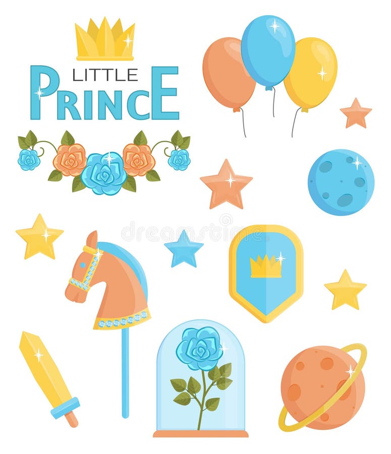 Little Prince Boy Set Stock Illustrations – 286 Little Prince Boy Set ...