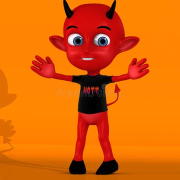 Little Red Devil Stock Illustrations – 1,333 Little Red Devil Stock ...