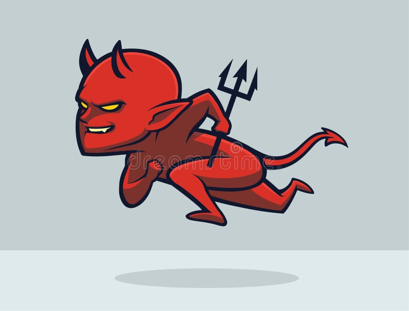 Devil Running Stock Illustrations – 657 Devil Running Stock ...