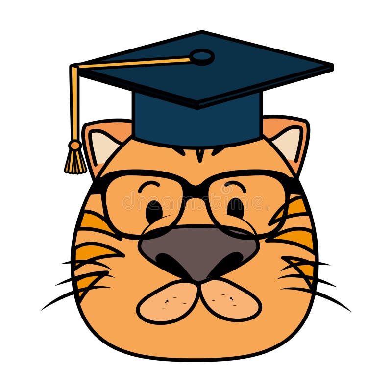 Baby Tiger Graduation Stock Illustrations – 13 Baby Tiger Graduation ...