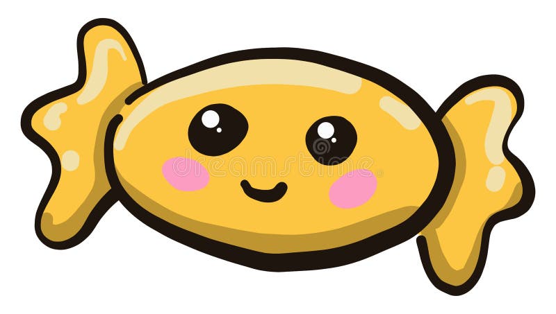 Yellow Candyillustrationvector Stock Illustrations – 1 Yellow ...