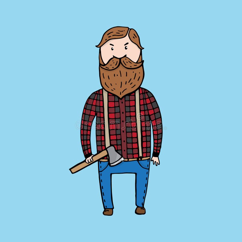 Lumberjack Stock Illustrations – 20,998 Lumberjack Stock Illustrations ...