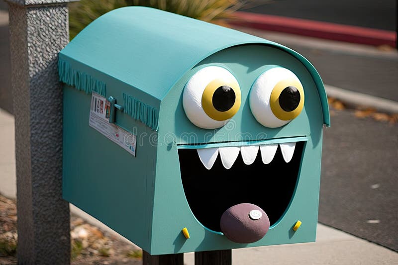 Cute Mailbox with a Friendly or Silly Face, or Other Creative ...
