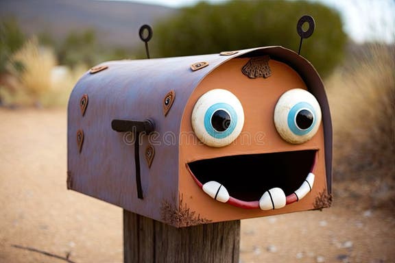 Cute Mailbox with a Friendly or Silly Face, or Other Creative ...