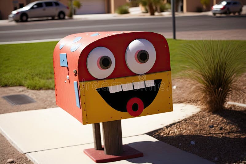 Cute Mailbox with a Friendly or Silly Face, or Other Creative ...