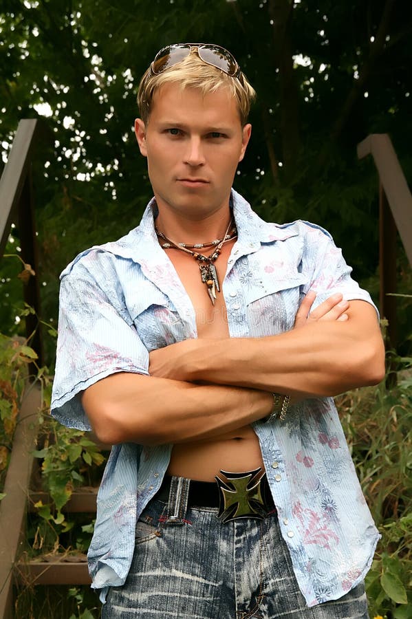 Cute man stock image. Image of hair, light, eyes, cute - 8790241