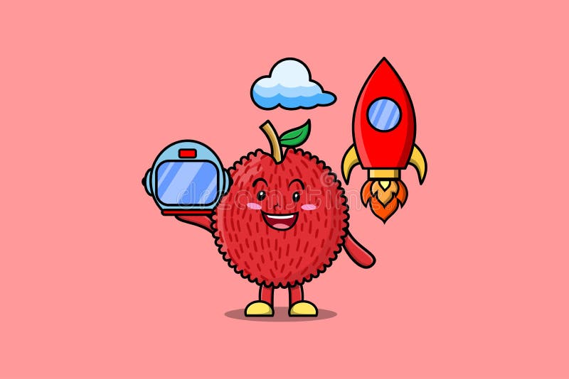 Cartoon Fruit Rocket Stock Illustrations – 257 Cartoon Fruit Rocket ...