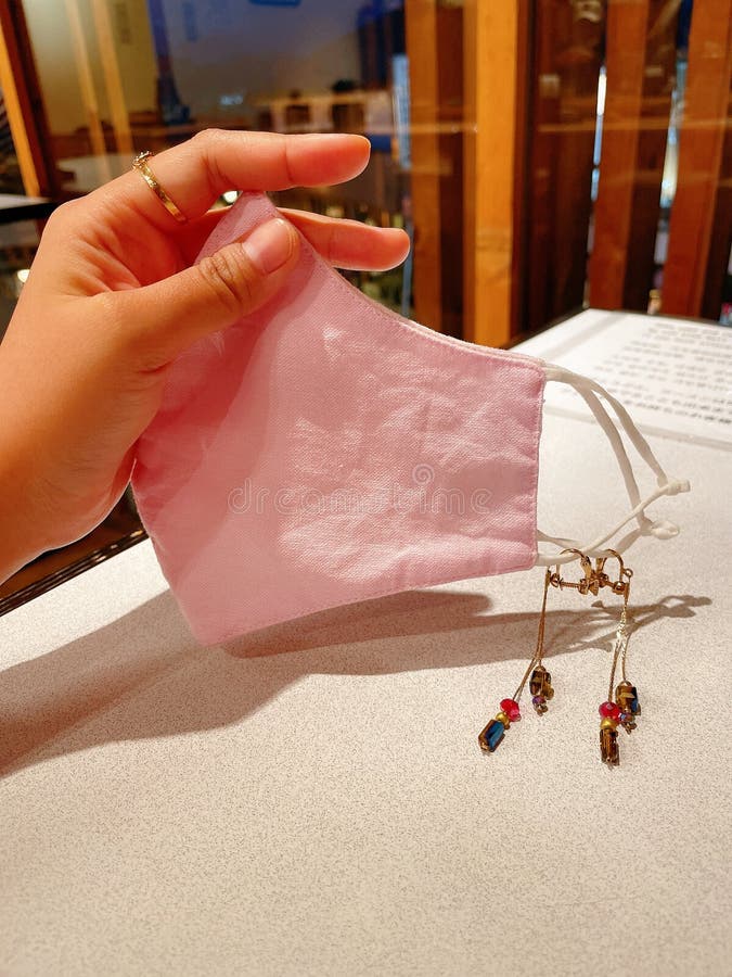 Cute mask stock image. Image of mask, wearing, cute - 205669933