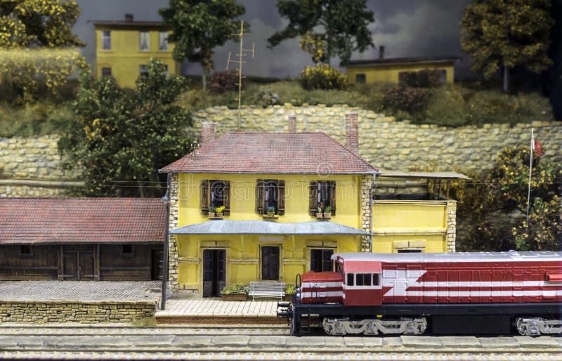 Old Train at Railroad stock image. Image of cute, rural - 112232205