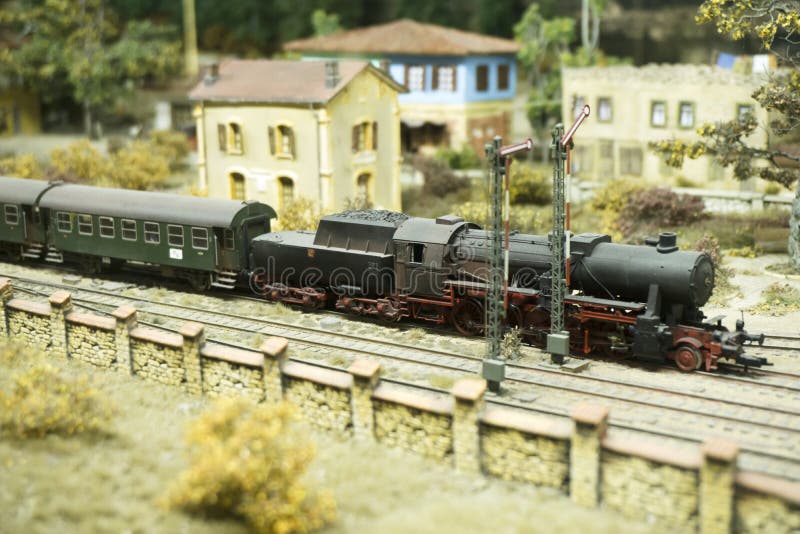 Old Train at Railroad stock photo. Image of railways - 112232318