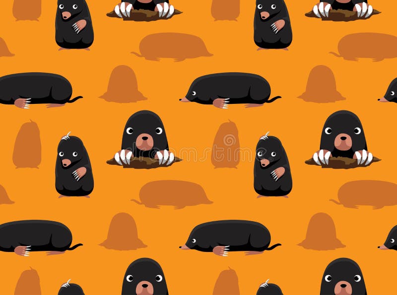 Cute mole stock vector. Illustration of animal, nose - 30571763