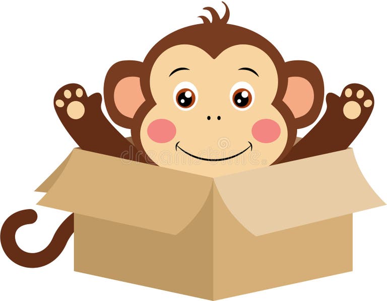 Box Monkey Stock Illustrations – 1,272 Box Monkey Stock Illustrations ...