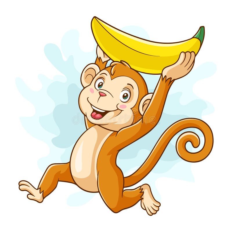 Banana Monkey Logo Stock Illustrations – 1,117 Banana Monkey Logo Stock ...