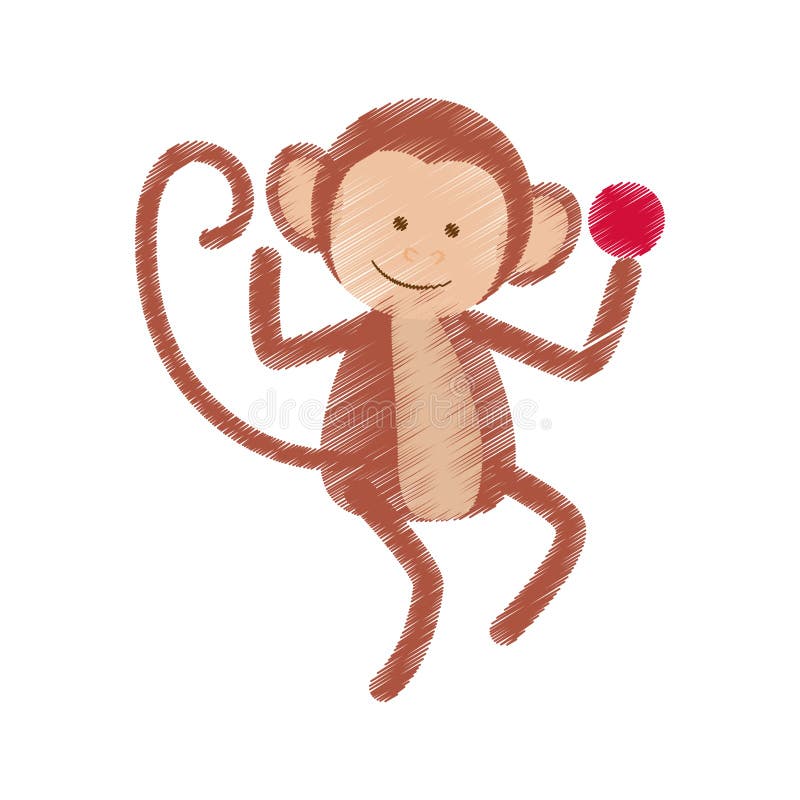 Scribble Monkey Stock Illustrations – 147 Scribble Monkey Stock ...