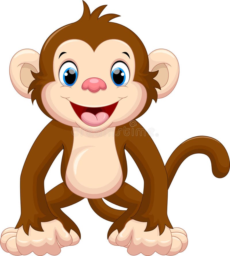 Cartoon Monkey Stock Illustrations – 77,574 Cartoon Monkey Stock ...