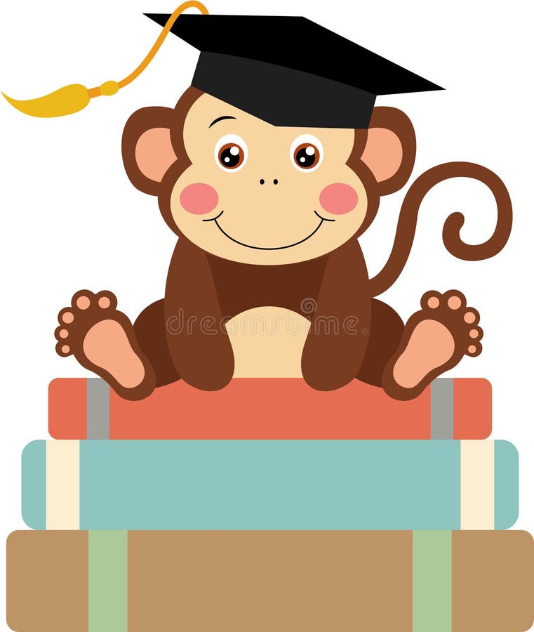 Graduation Monkey Stock Illustrations – 133 Graduation Monkey Stock ...