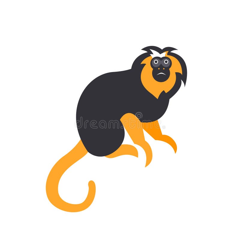 Cute Monkey Icon, Logo, Symbol. Vector Stock Vector - Illustration of ...
