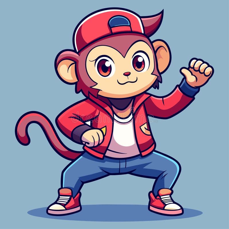 Cutebabymonkey Stock Illustrations – 1 Cutebabymonkey Stock ...