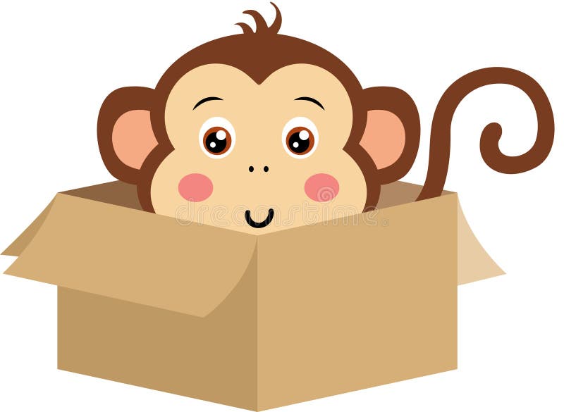 Box Monkey Stock Illustrations – 1,169 Box Monkey Stock Illustrations ...