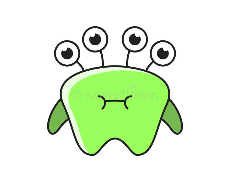 Cute monster icon stock vector. Illustration of happy - 274402103