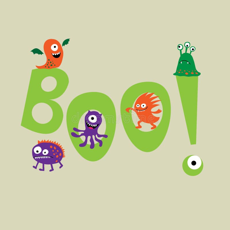 Cartoon Monsters Letters Stock Illustrations – 131 Cartoon Monsters ...
