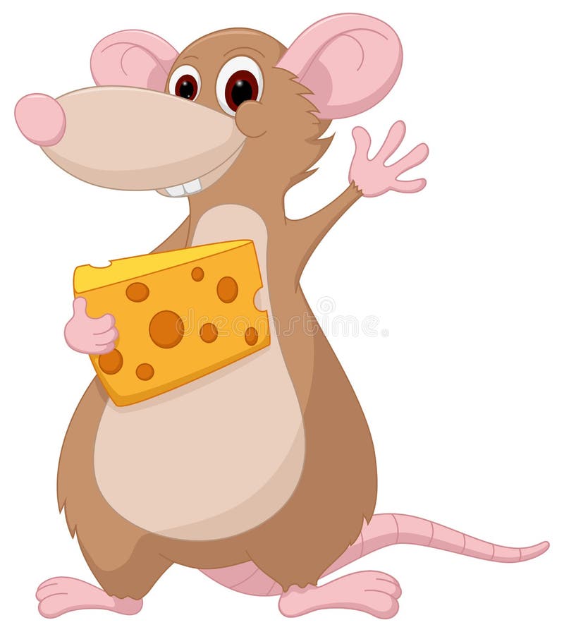 Cute mouse cartoon stock vector. Illustration of design - 61610221