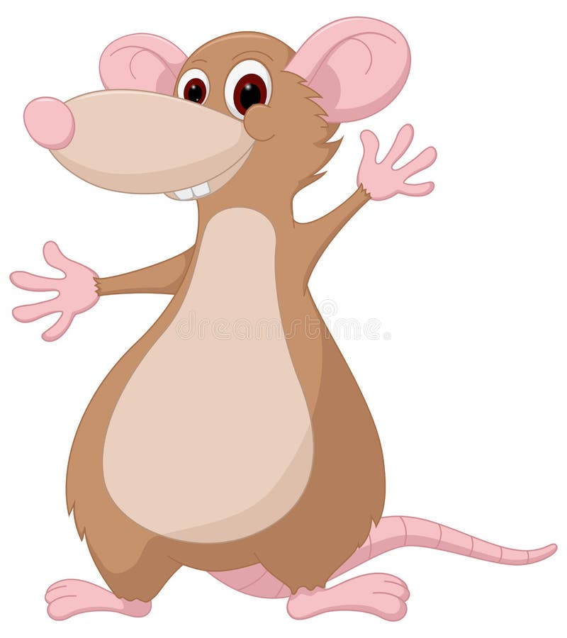 Cute mouse cartoon stock vector. Illustration of design - 61610221