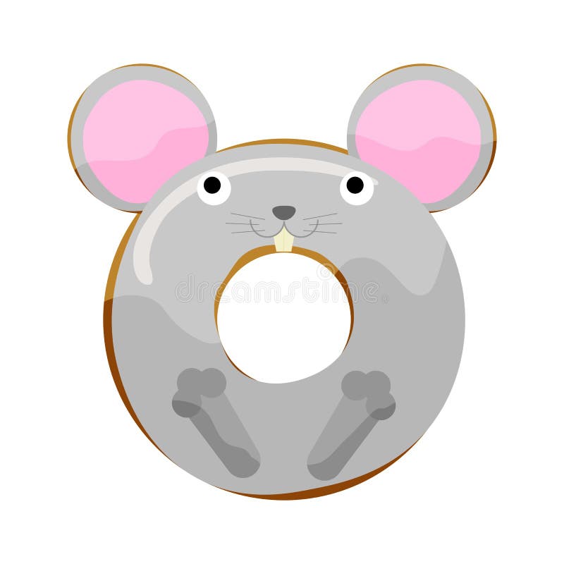 Cute Mouse Donut Stock Illustrations – 60 Cute Mouse Donut Stock ...