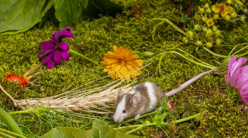 Mouse In Forest Picture. Image: 82995294