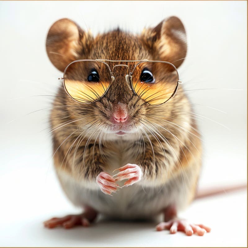 517 Mouse Wearing Glasses Stock Photos - Free & Royalty-Free Stock ...