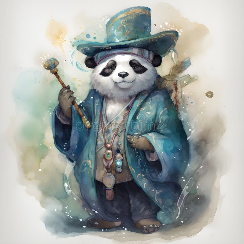 Wizard Panda Stock Illustrations – 49 Wizard Panda Stock Illustrations ...