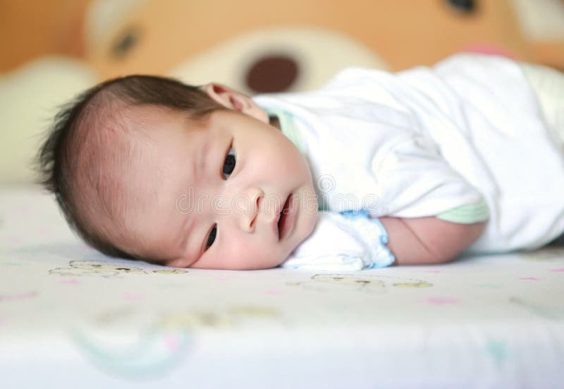 Cute one baby boy stock image. Image of face, baby, childhood - 24204043