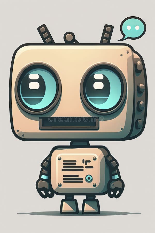 Cute OpenAI Chatbot Icon for Web and App Design. Stock Illustration ...