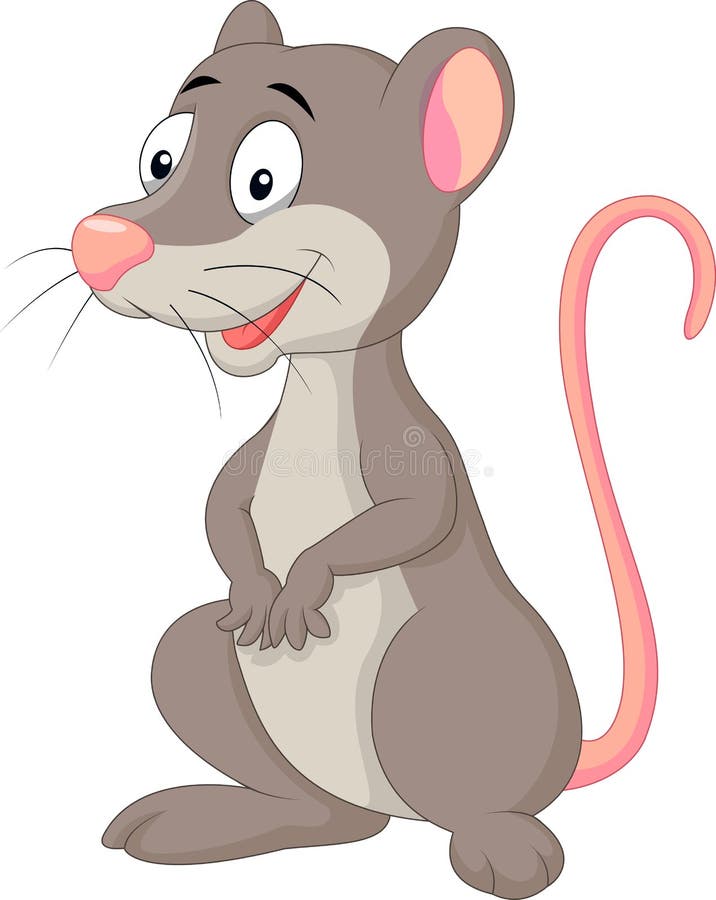 Cartoon rat dizzy stock vector. Illustration of smell - 31979434