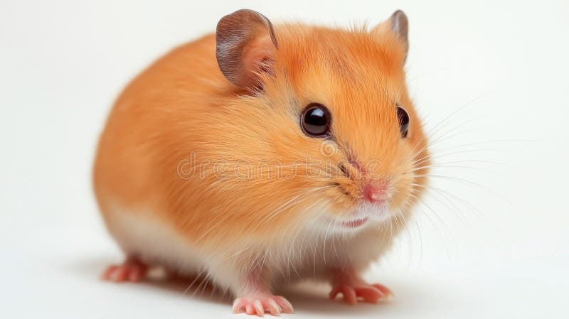 Cute Orange White Hamster Exploring Background Stock Photos - Free ...
