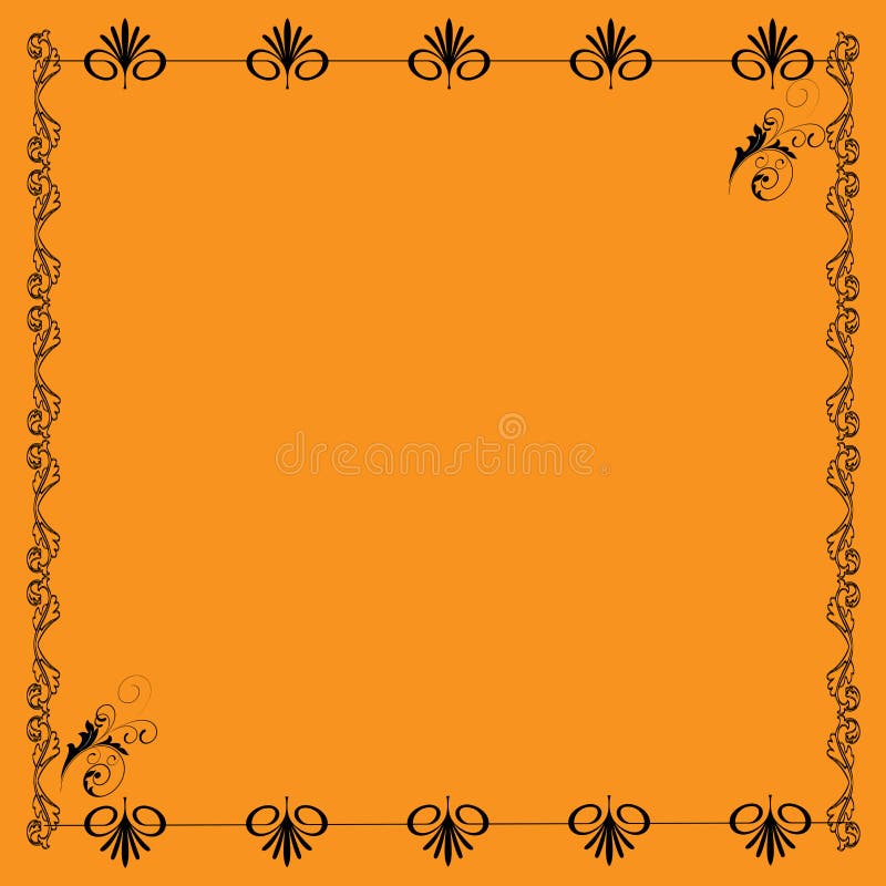 A Cute Page Border/frame Stock Illustration - Image: 49641152