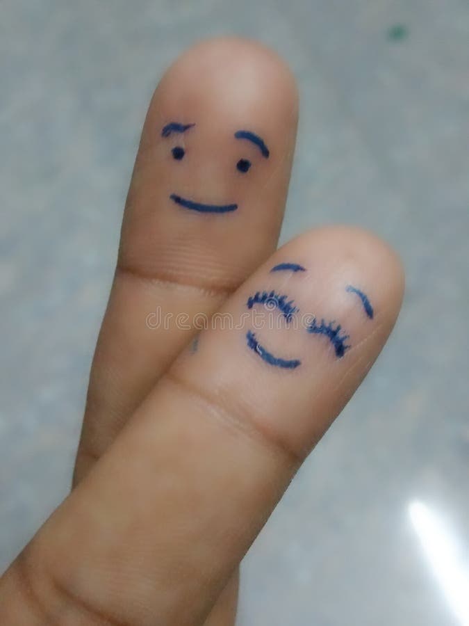 Cute pair stock photo. Image of drawing, love, dreamer - 123343368