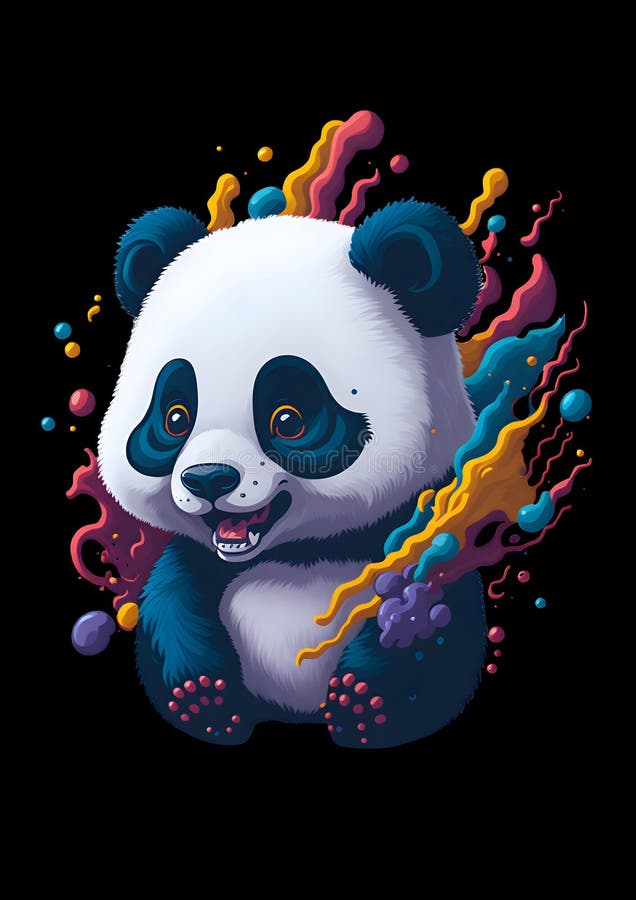 Panda Splash Stock Illustrations – 252 Panda Splash Stock Illustrations ...