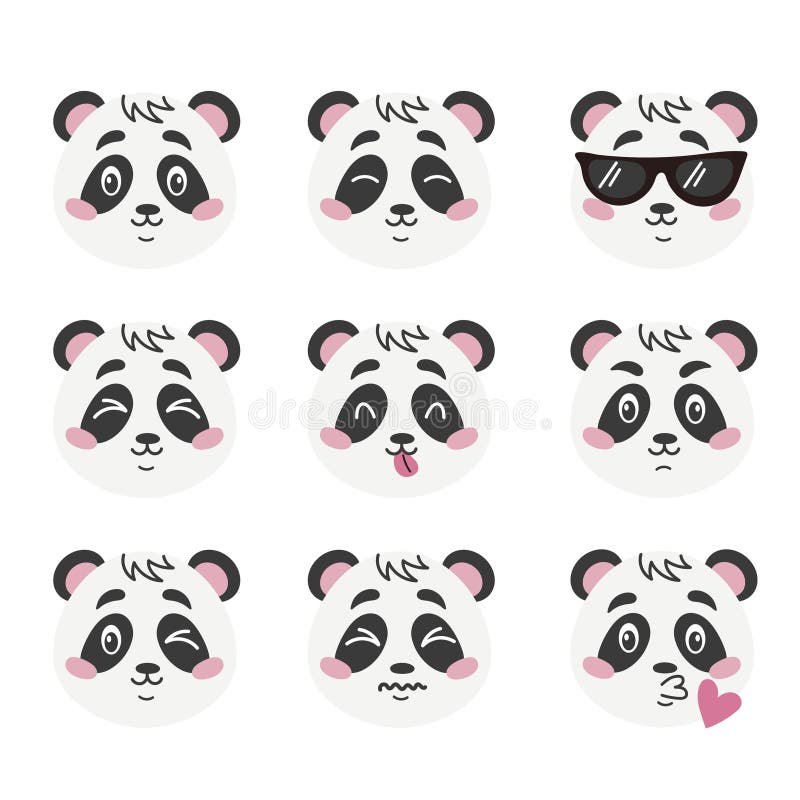 Panda Sad Emoji Stock Illustrations – 156 Panda Sad Emoji Stock ...