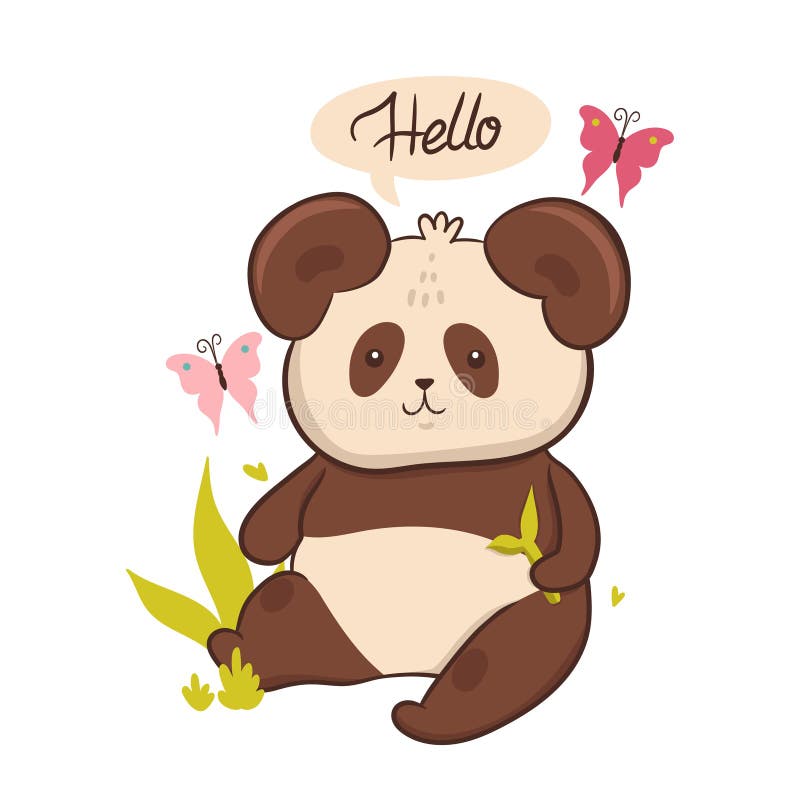 Hello Panda Stock Illustrations – 437 Hello Panda Stock Illustrations ...