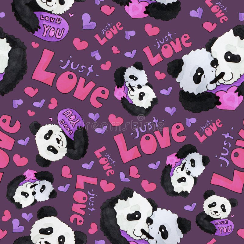 Colorful Panda Wallpaper